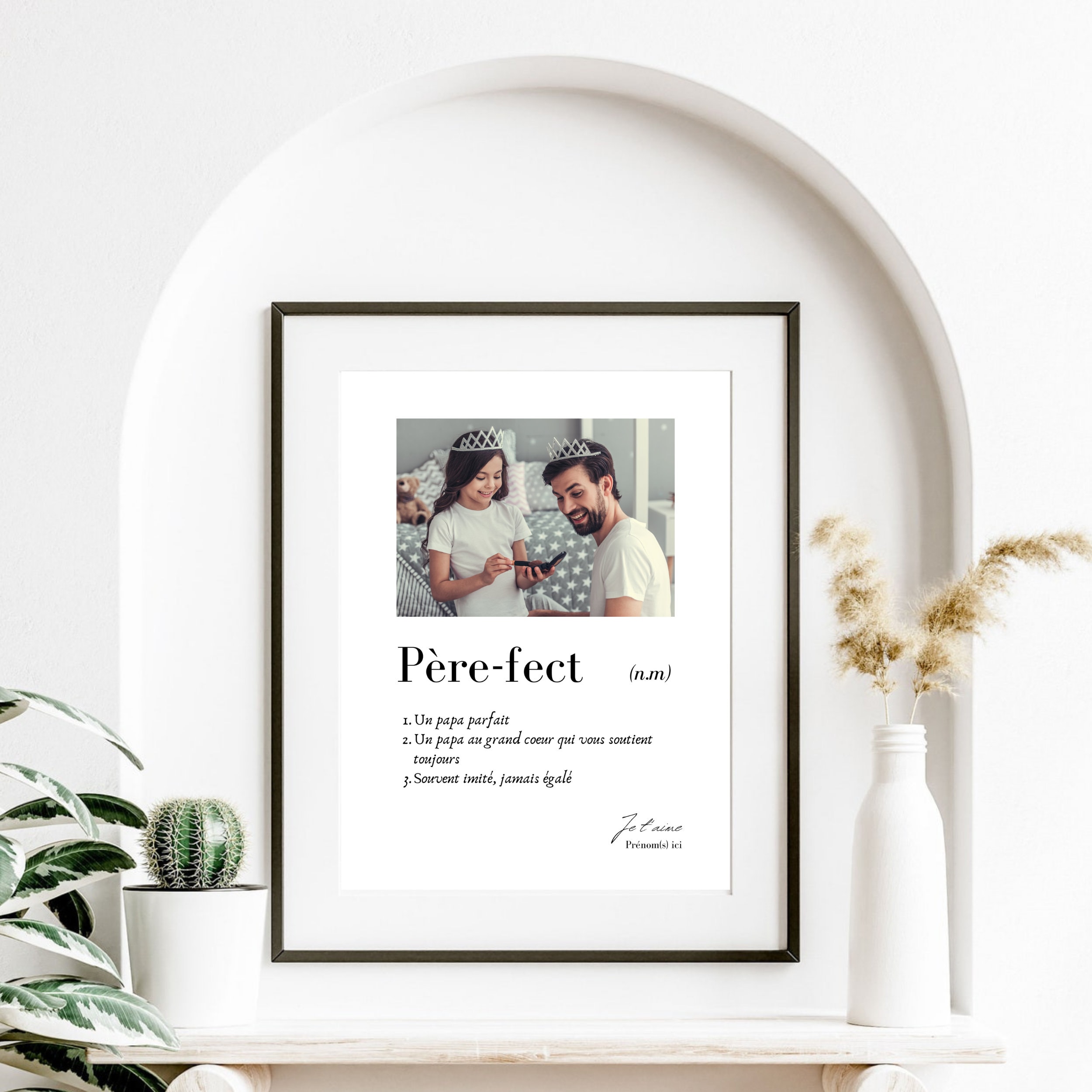 Daddy Definition Poster to Personalize With Your Photo and Text ...