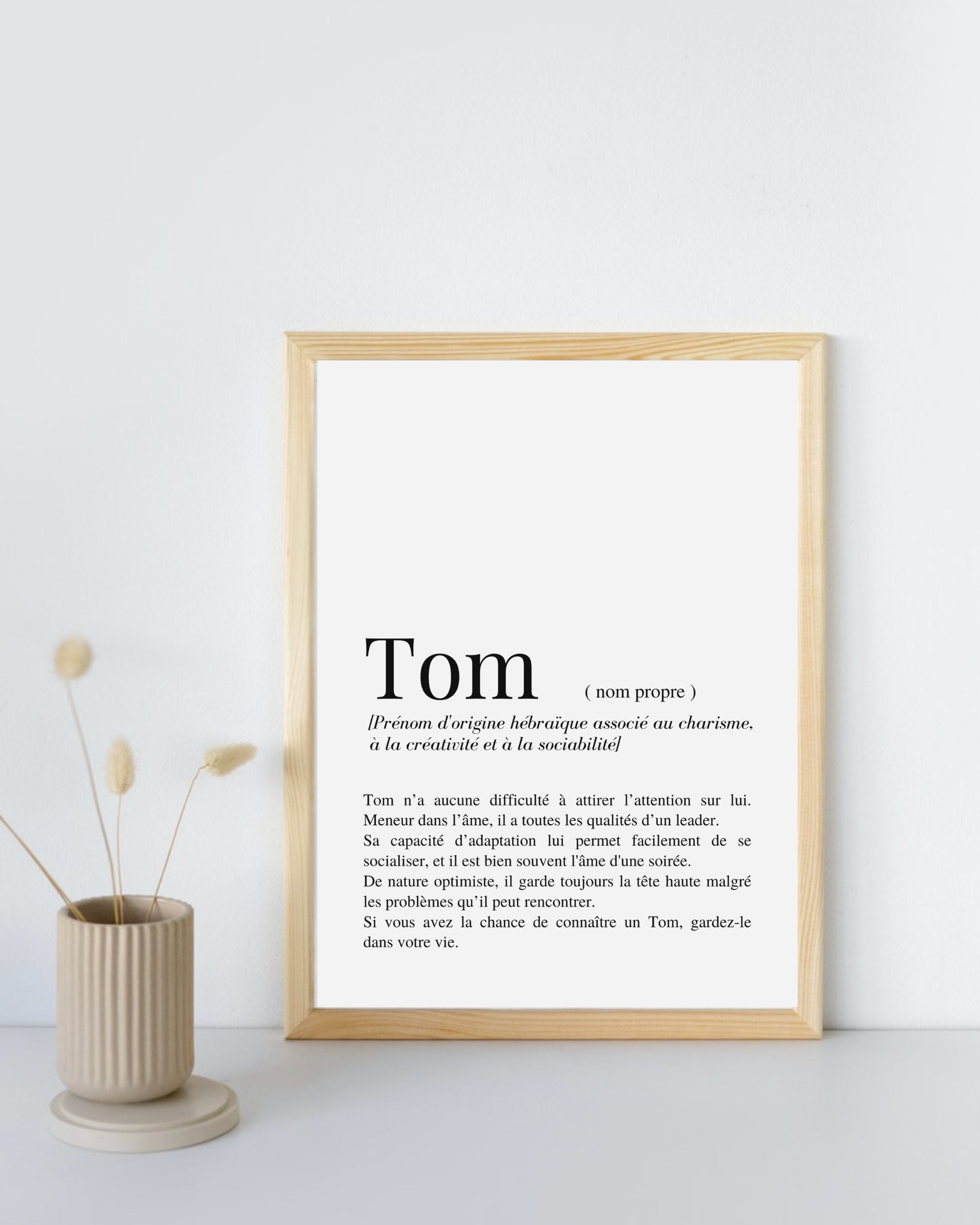 CUSTOM PRINTABLE POSTER Name Definition Poster - Etsy
