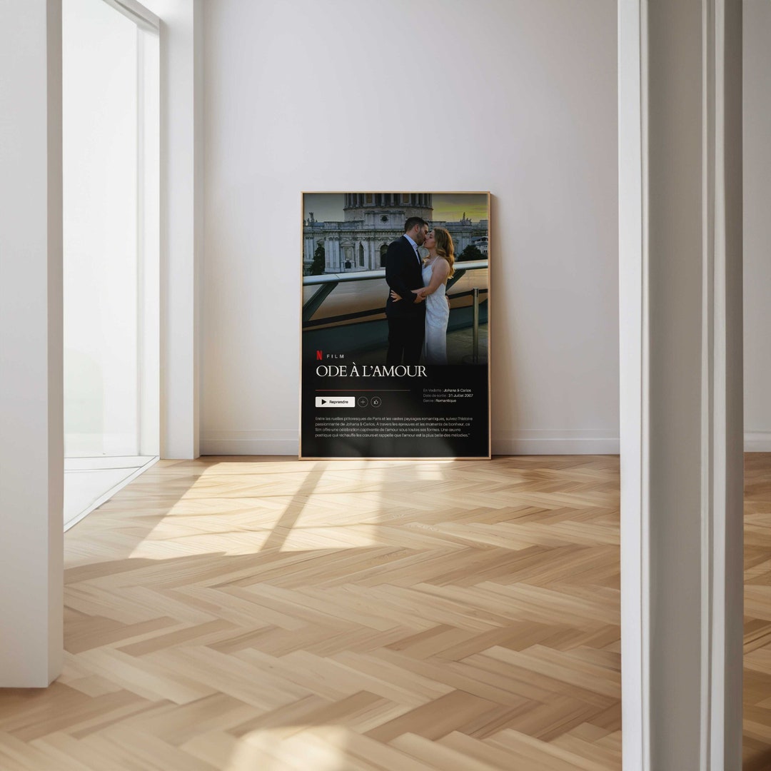 Personalized Couple Gift, Personalized Couple Poster, Netflix Poster ...