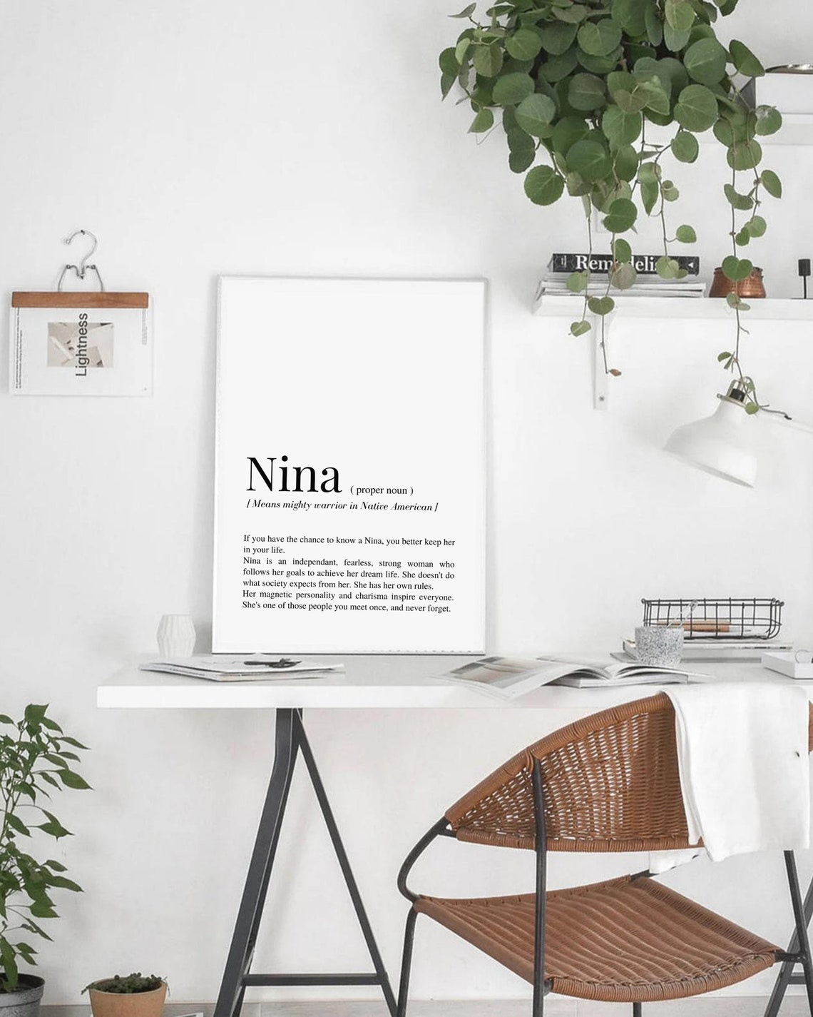 CUSTOM PRINTABLE POSTER - Name Definition Poster - Customizable Name ...