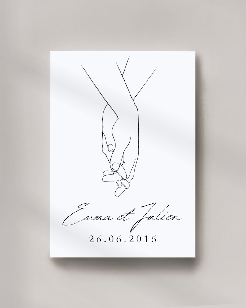 Personalized Couple Poster Couple Date Poster Couple First - Etsy