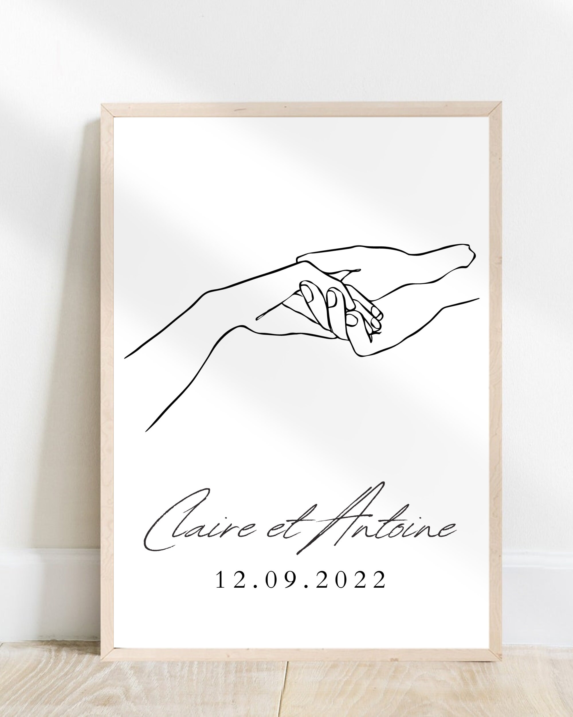 Custom Couple Poster Couple Gifts Personalized Couple Date - Etsy