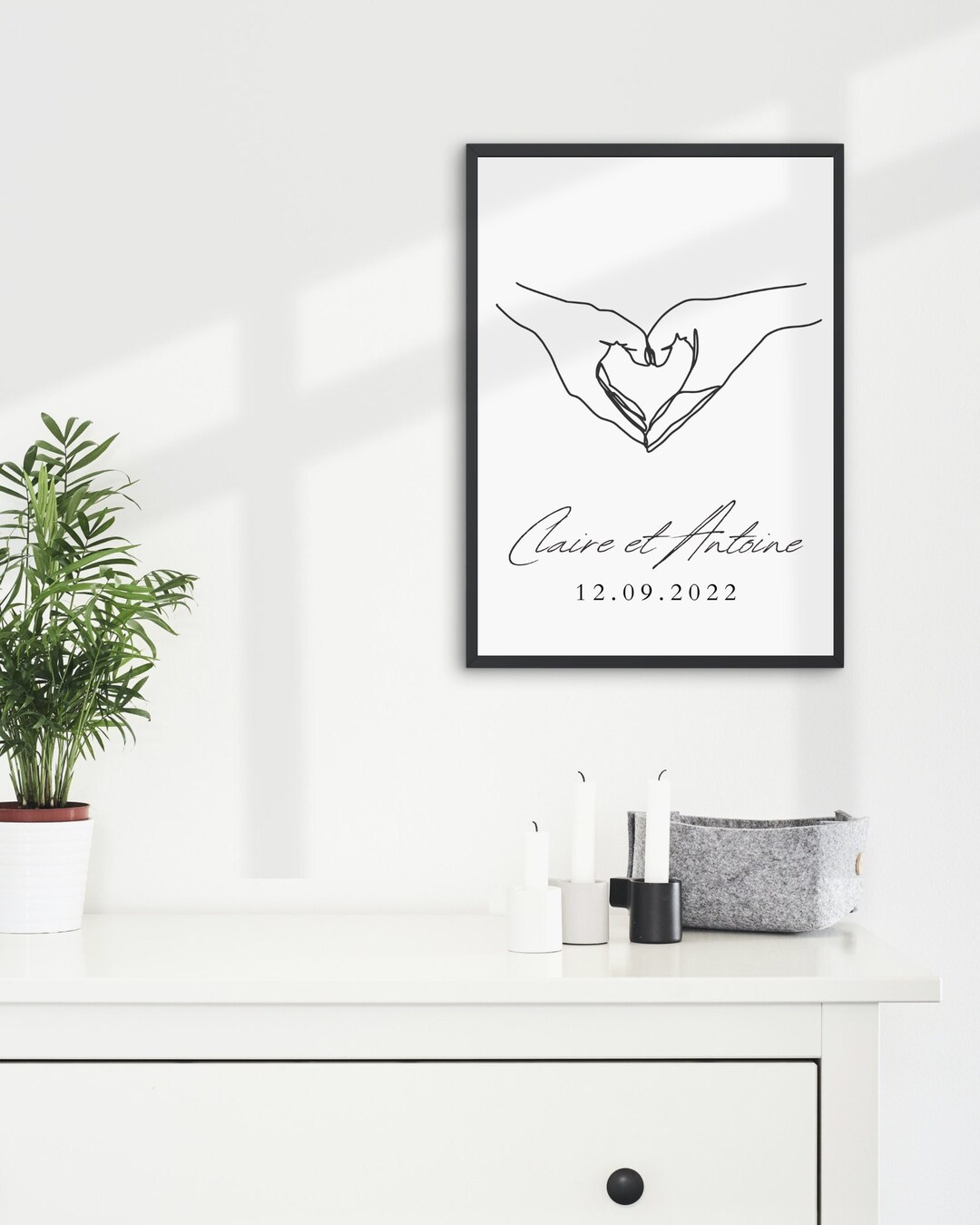 PRINTABLE Couple Poster - Custom Couple Poster - Couple Date Poster ...