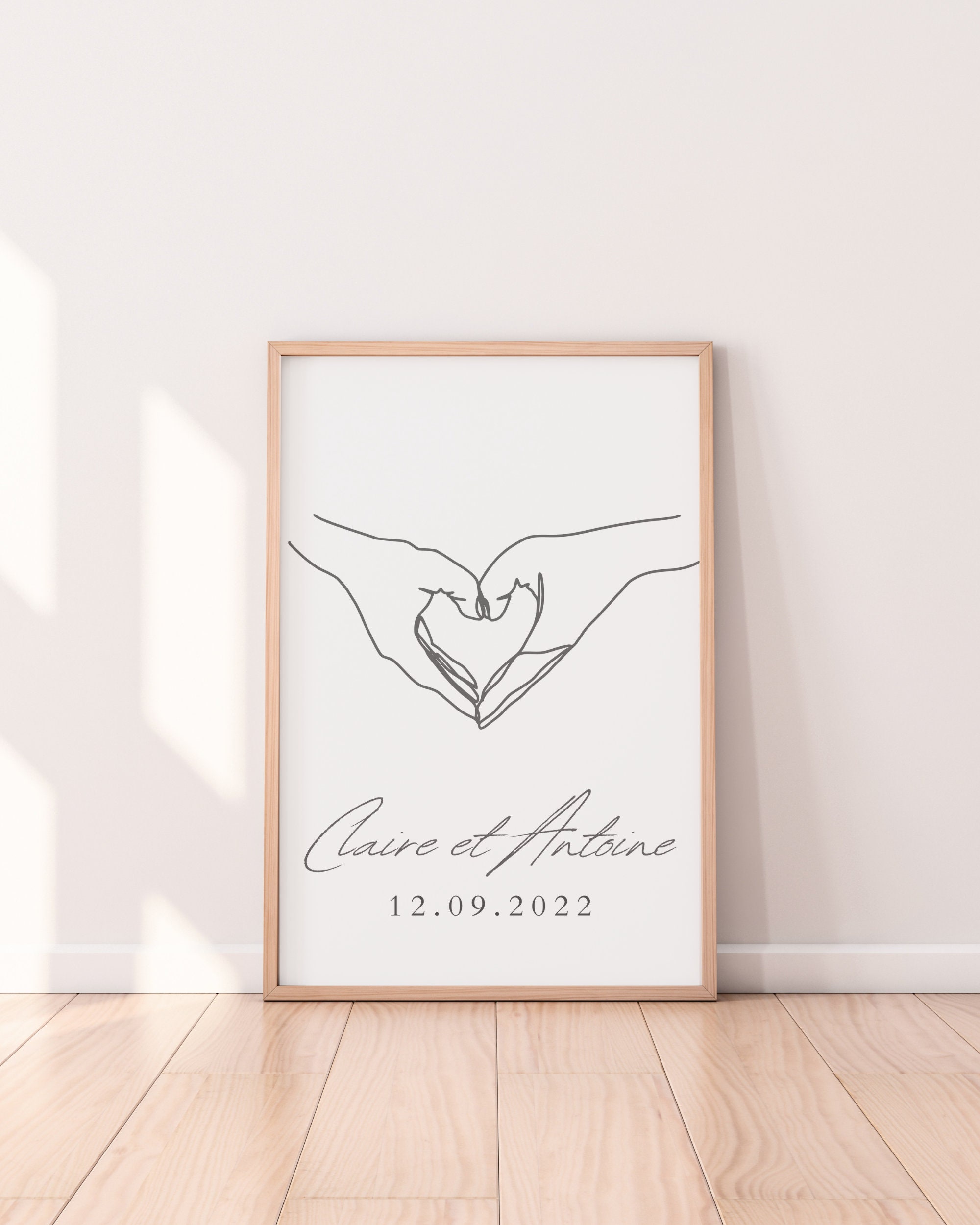 PRINTABLE Couple Poster Custom Couple Poster Couple Date Poster Couple ...