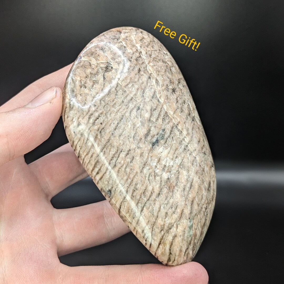 Graphic Granite With Albite Var. Peristerite/moonstone Polished ...