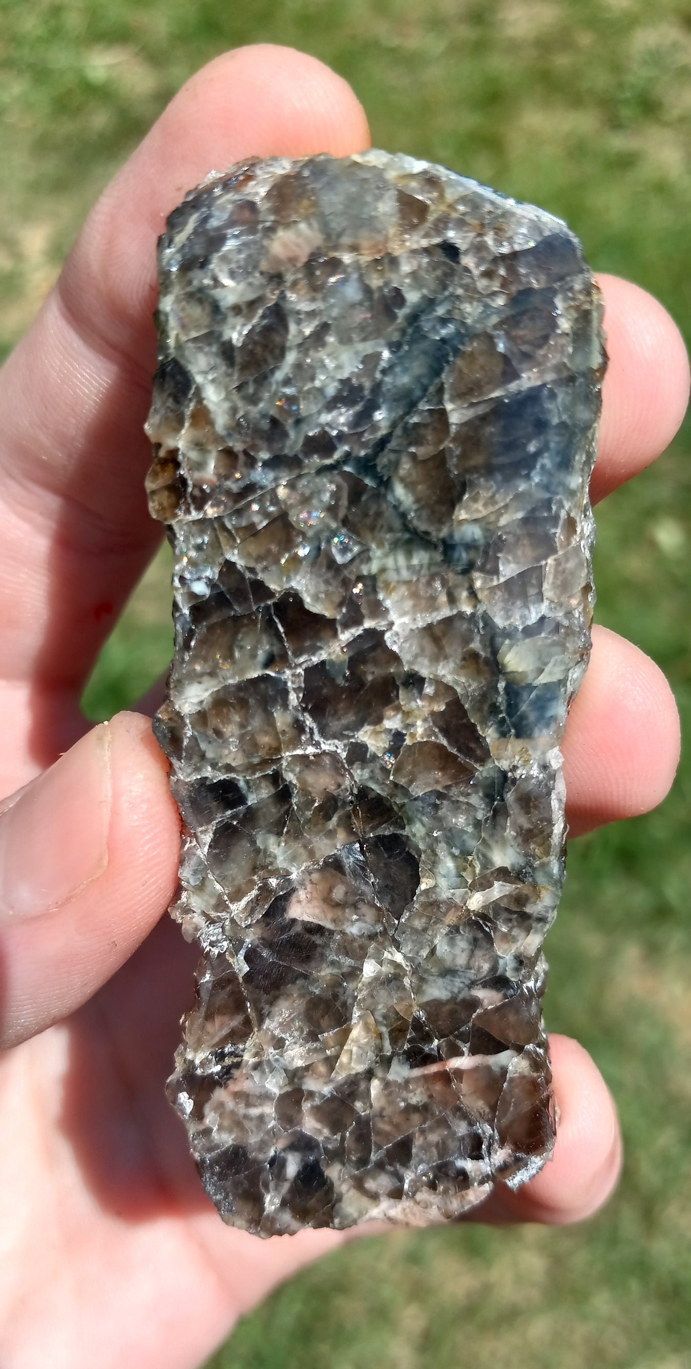 Albite Var. Peristerite/moonstone Polished/slab Free Gift Ontario ...