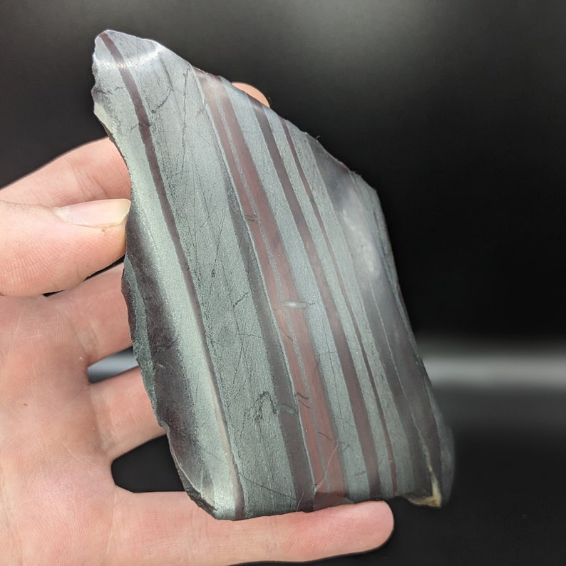 Genesis Stone Iron Banded Jasper Jasperlite Hand - Etsy