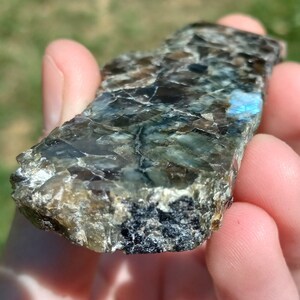 Albite Var. Peristerite/moonstone Polished/slab Free Gift Ontario ...