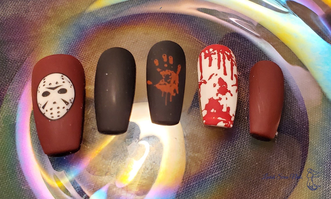 Serial Killer Press on Nails | Etsy