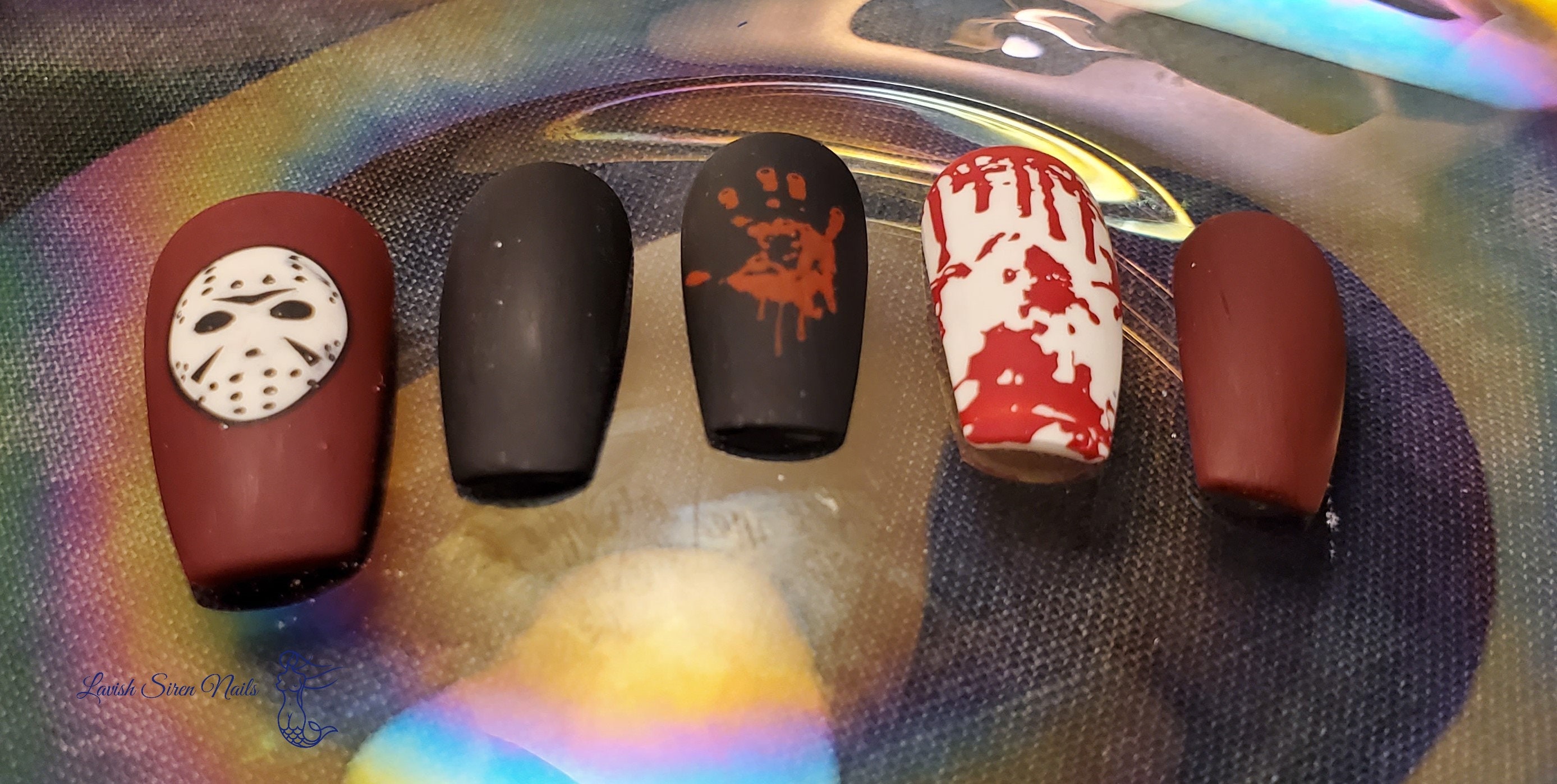 Serial Killer Press on Nails | Etsy