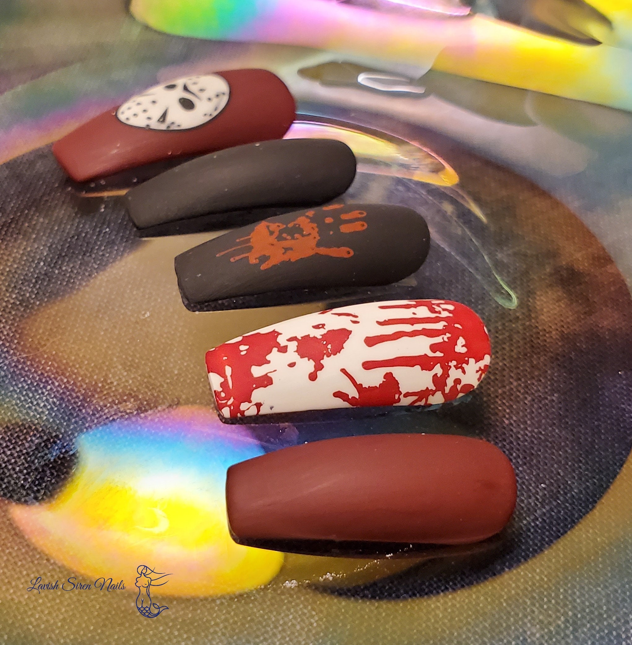 Serial Killer Press on Nails | Etsy