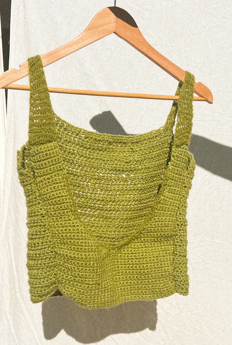 Backless Crochet Top - Etsy