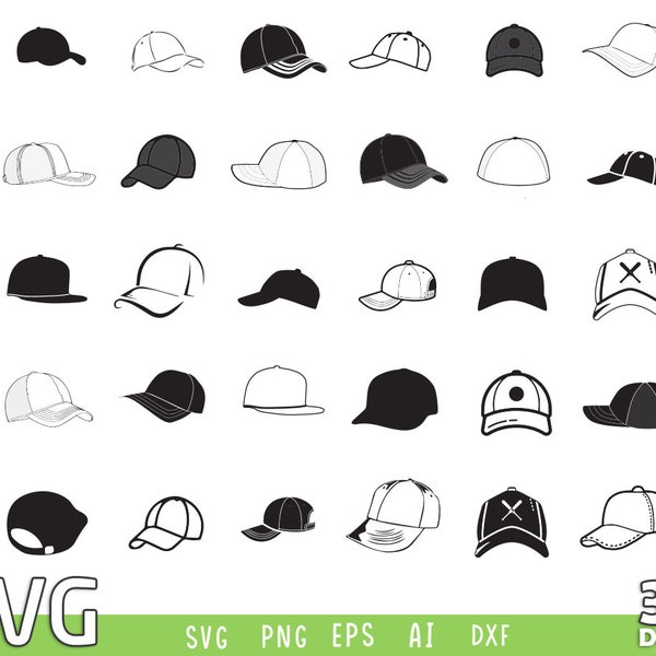 Baseball Cap Pattern - Etsy