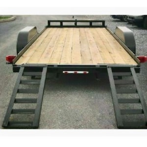 8'x18' Tandem Axle Car Trailer Plans Pdf - Etsy