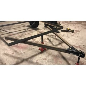 6' X 12' Single Axle Utility Trailer Plans Pdf - Etsy