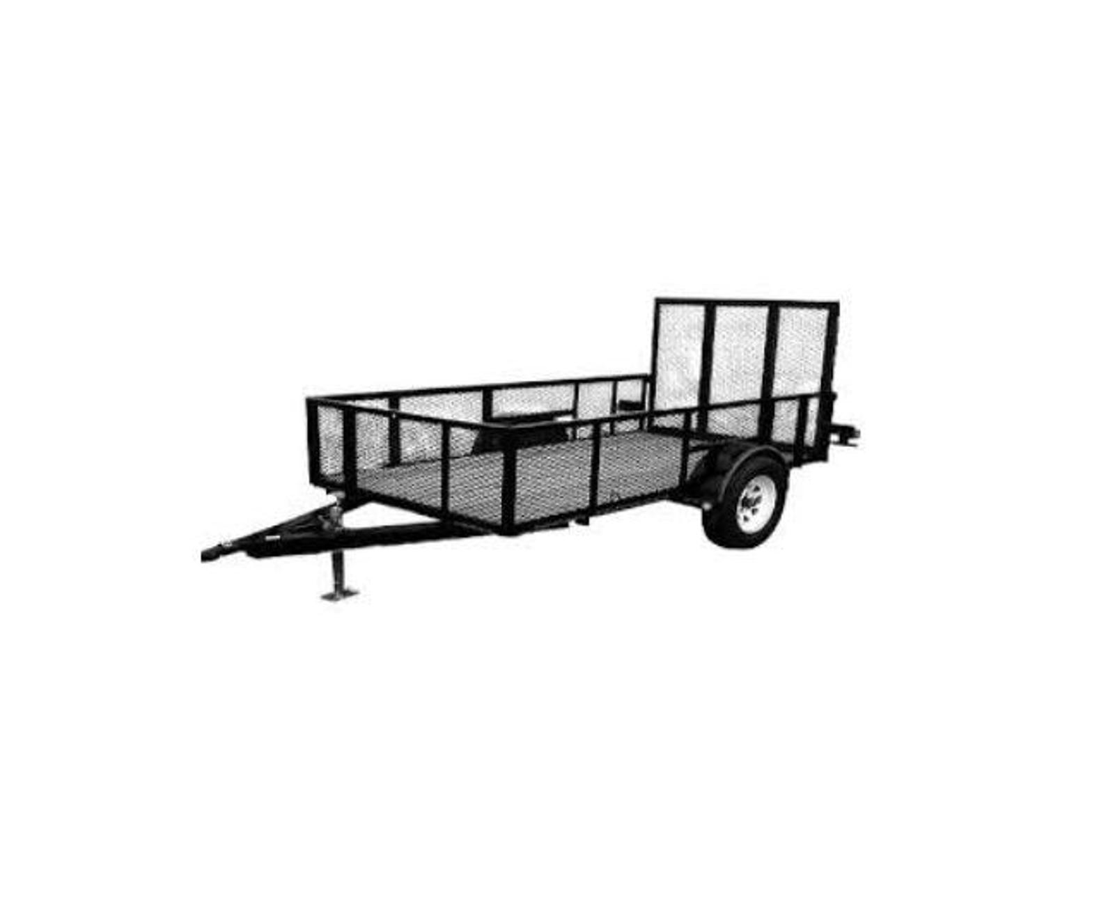 3 Sets Trailer Plans - 8X10 Tandem - 6X12 and 5X10 Single Axle Utility ...