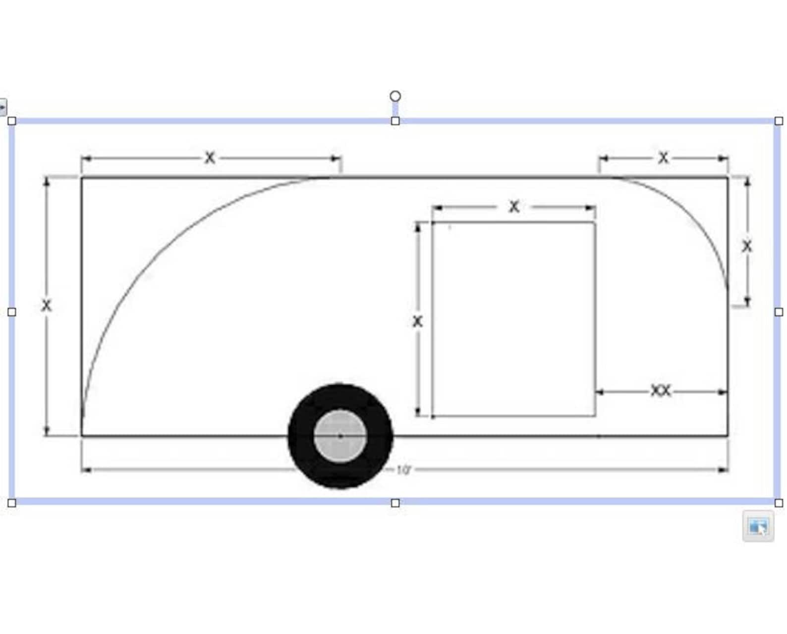 5x10 Teardrop Trailer Plans Pdf - Etsy