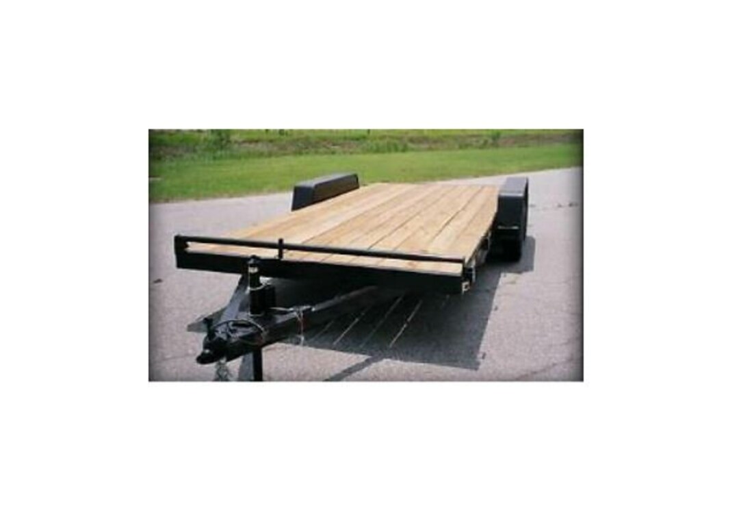 8'x18' Tandem Axle Car Trailer Plans Pdf (Download Now) - Etsy