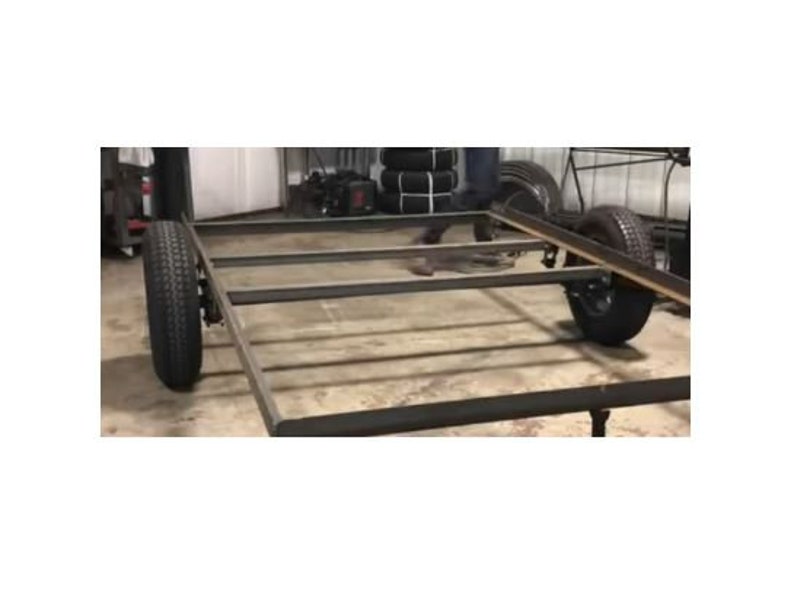6' X 12' Single Axle Utility Trailer Plans Pdf - Etsy