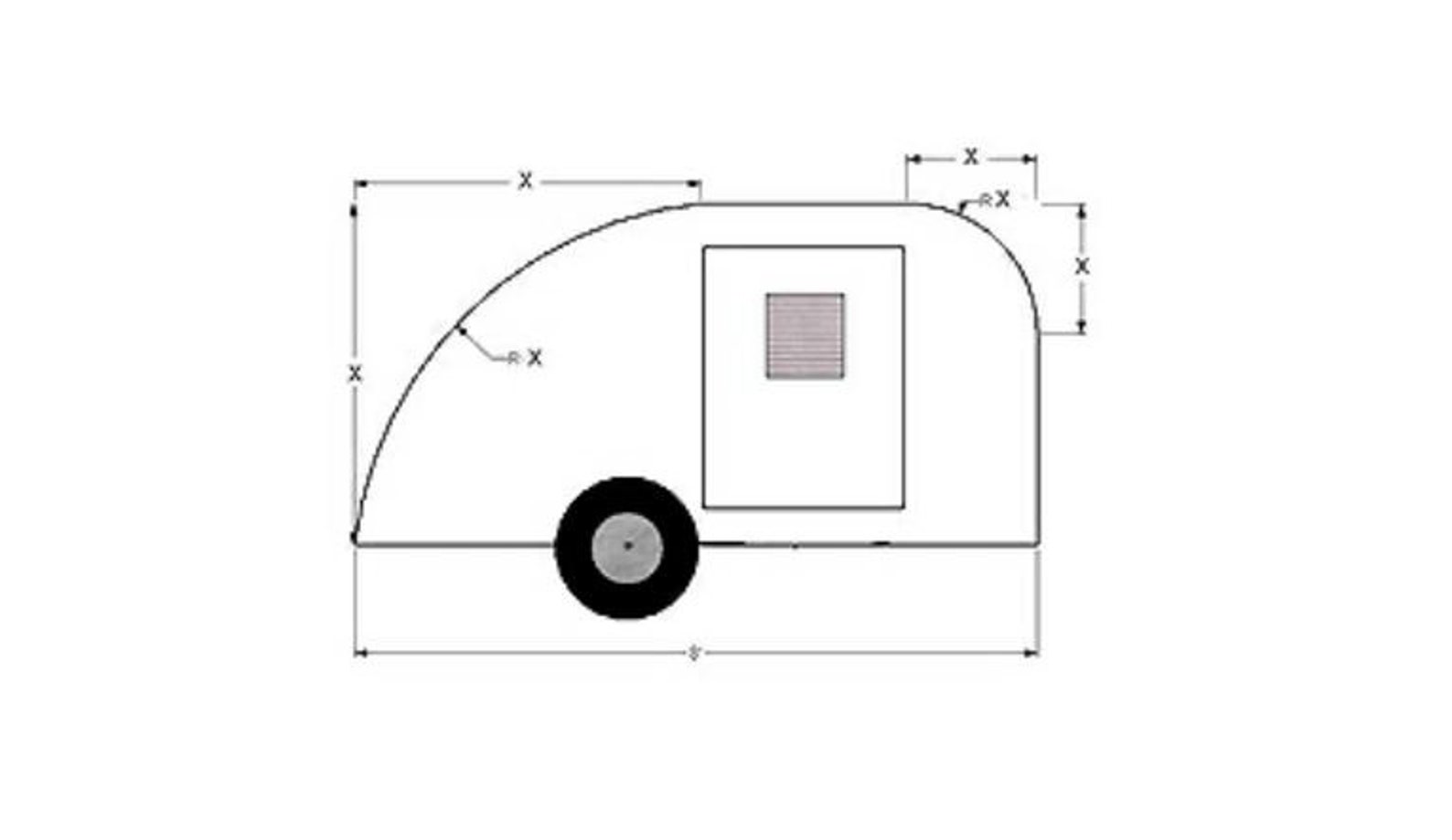 5x8 Teardrop Trailer Plans Pdf - Etsy