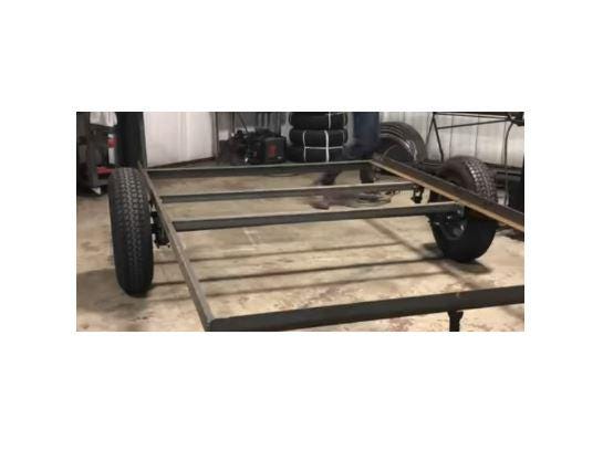 3 Sets Trailer Plans - 8X10 Tandem - 6X12 and 5X10 Single Axle Utility ...