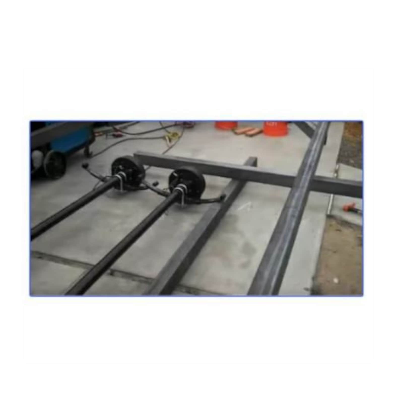 8'x20' Heavy Duty Tandem Flatbed / Utility Trailer Plans Pdf - Etsy