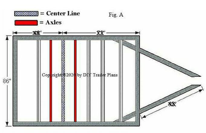 3 Sets Trailer Plans - 8X10 Tandem - 6X12 and 5X10 Single Axle Utility ...