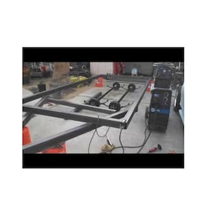 3 Sets Trailer Plans - 8X10 Tandem - 6X12 and 5X10 Single Axle Utility ...