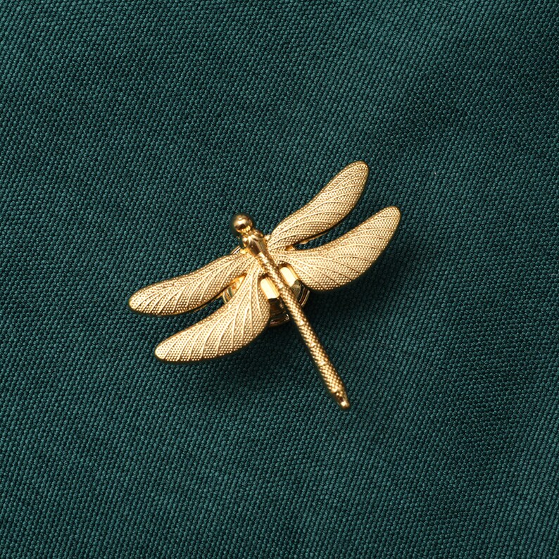 Entomology Brass Dragon Fly Knobs Golden Dragonfly Drawer - Etsy