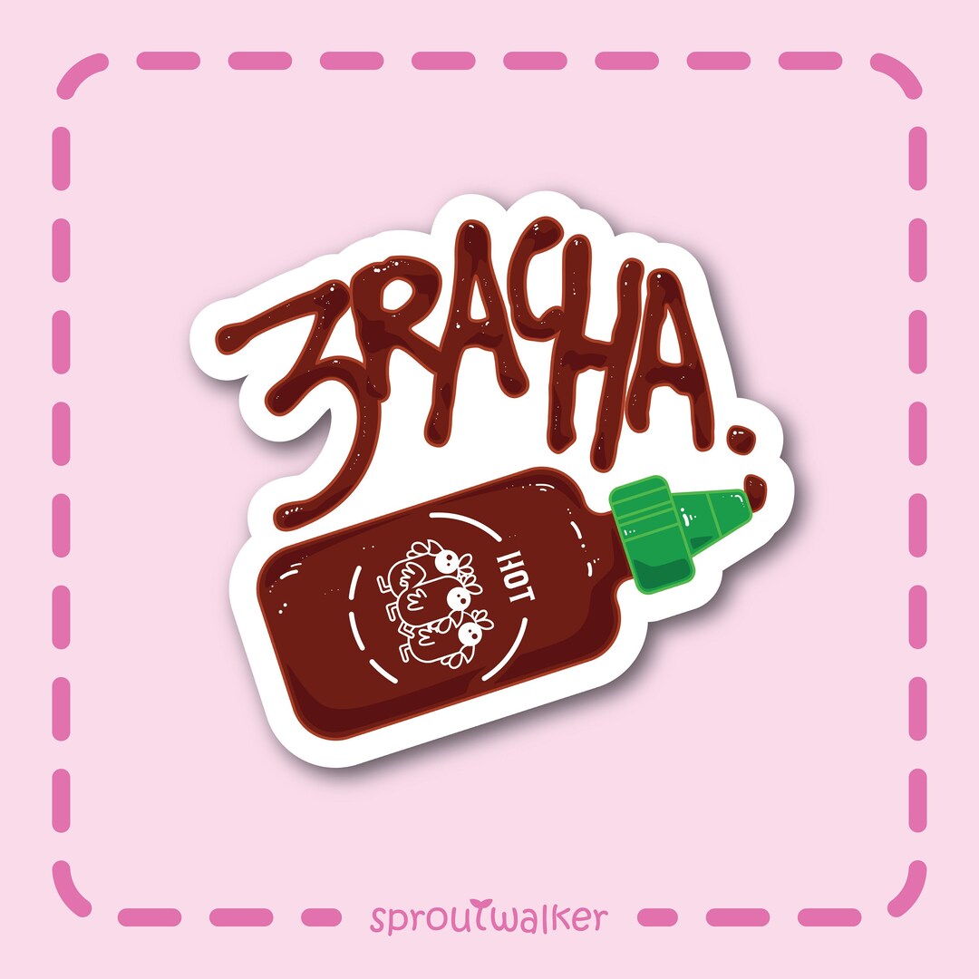3RACHA Sticker - Etsy