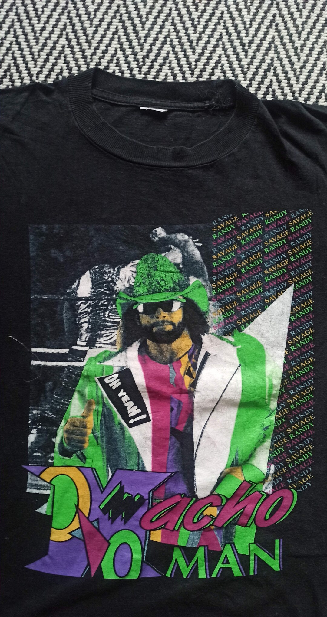 Wrestling Shirt 1990s XL Macho Man Undertaker Legion of Doom Bret ...