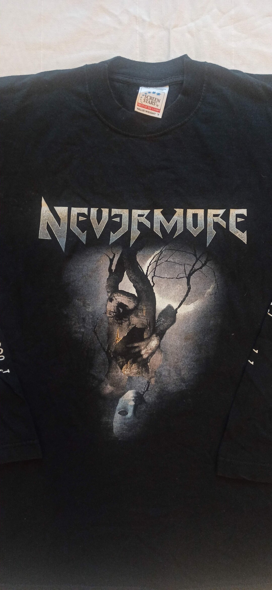 Nevermore Vintage Heavy Metal Band Longsleeve 2000 L Slayer Metallica ...
