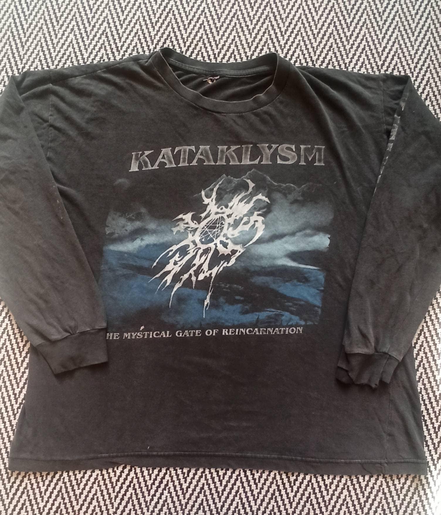 Kataklysm Vintage Death Metal Band Longsleeve 1995 XL Cannibal - Etsy
