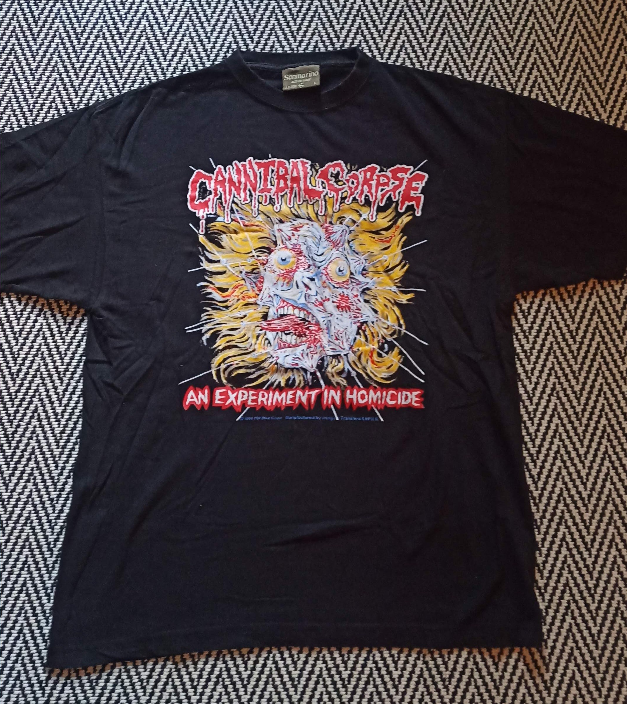 Cannibal Corpse Vintage Death Black Metal Band Shirt L 1994 - Etsy