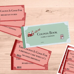 Ultimate Christmas Coupon Book, Printable Coupon Book for Parents/kids ...