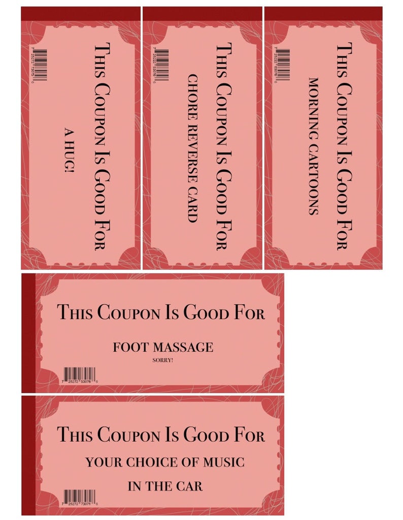 Ultimate Christmas Coupon Book, Printable Coupon Book for Parents/kids ...