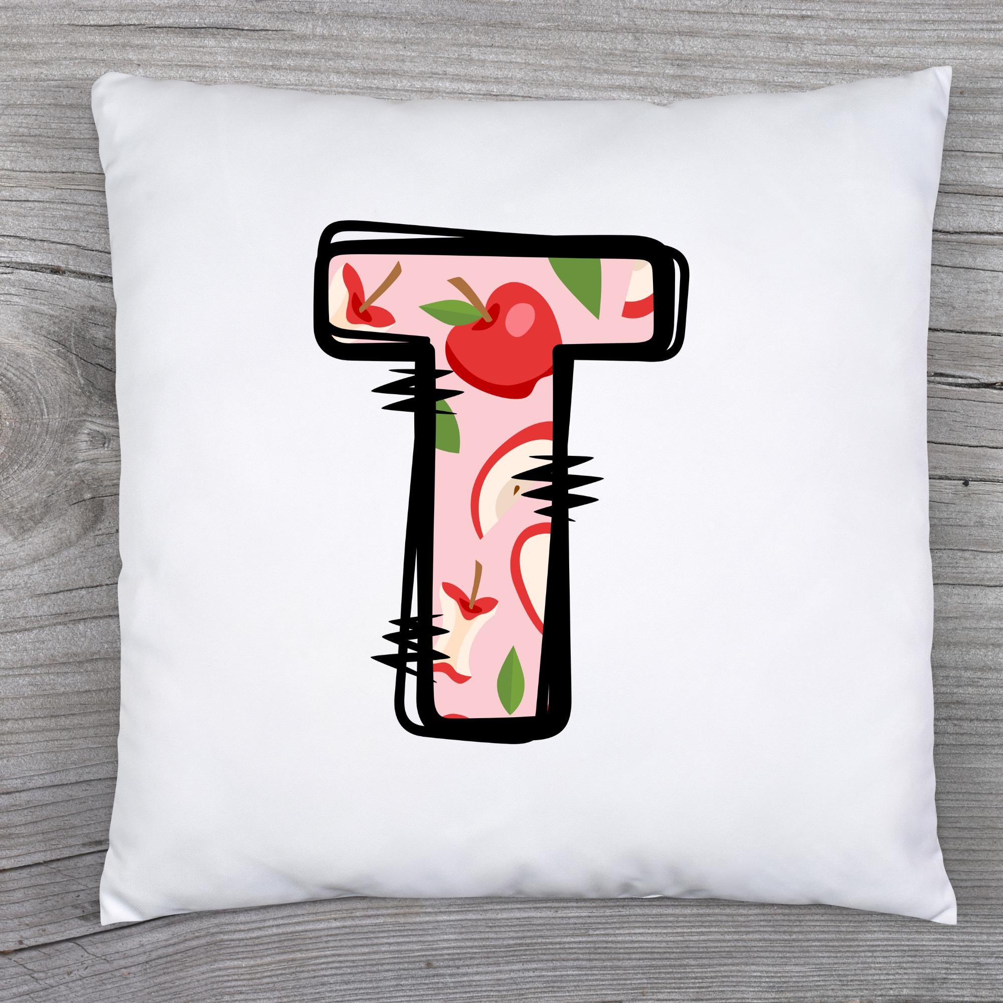 Strawberry Patch Doodle Alphabet Letters Sublimation Clipart PNG ...