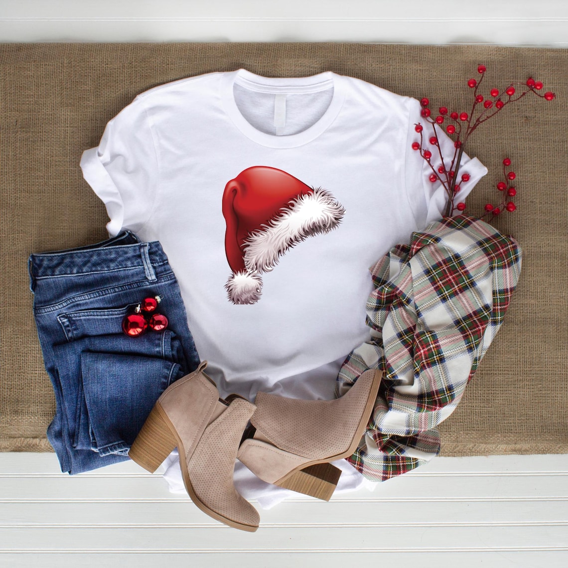 Santa Hat Svg, Christmas Hat Svg, Elf Hat Svg, Christmas Svg File, Png ...