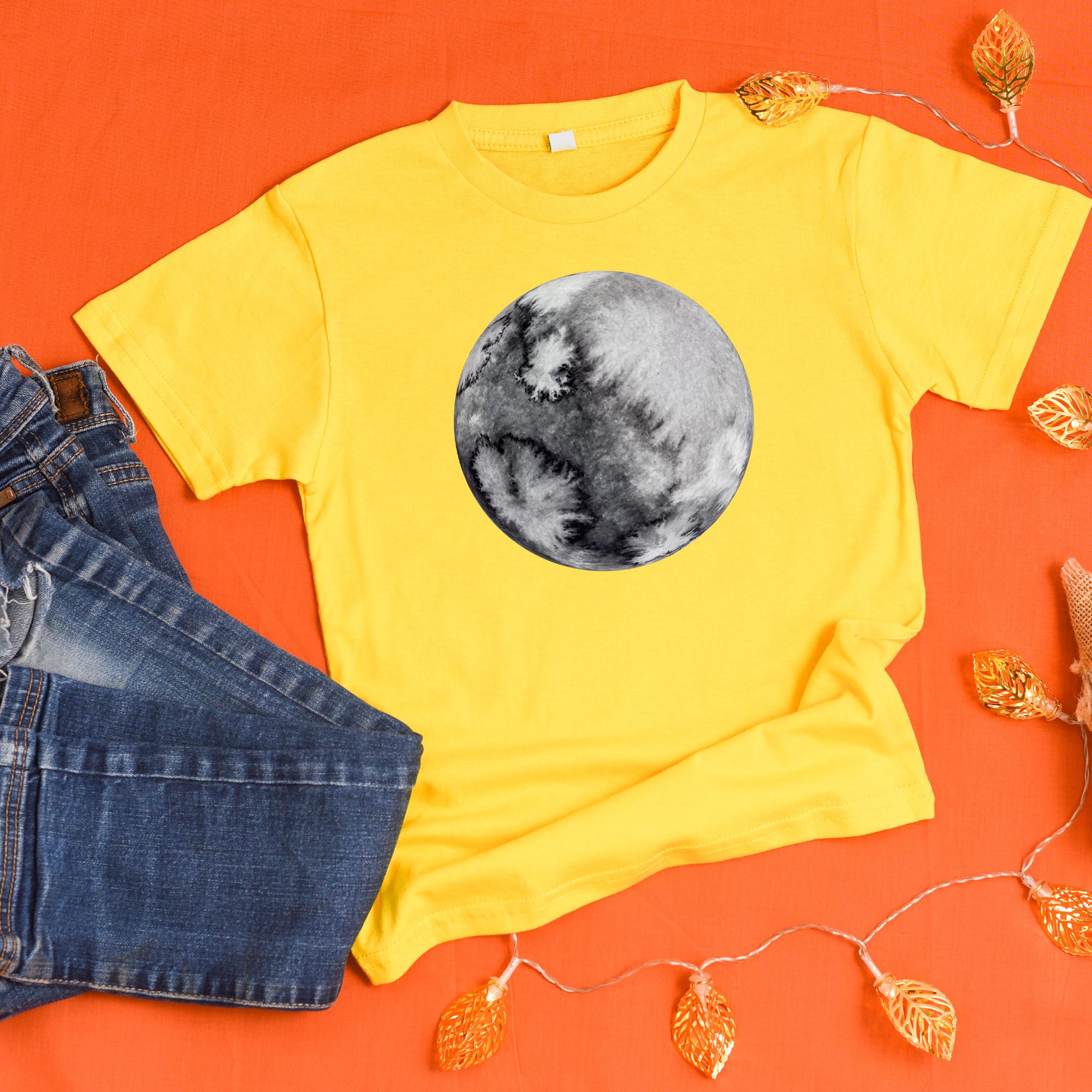 Full Grey Moon Svg Png Jpg Pdf File Types Celestial Body Autumn Lunar ...