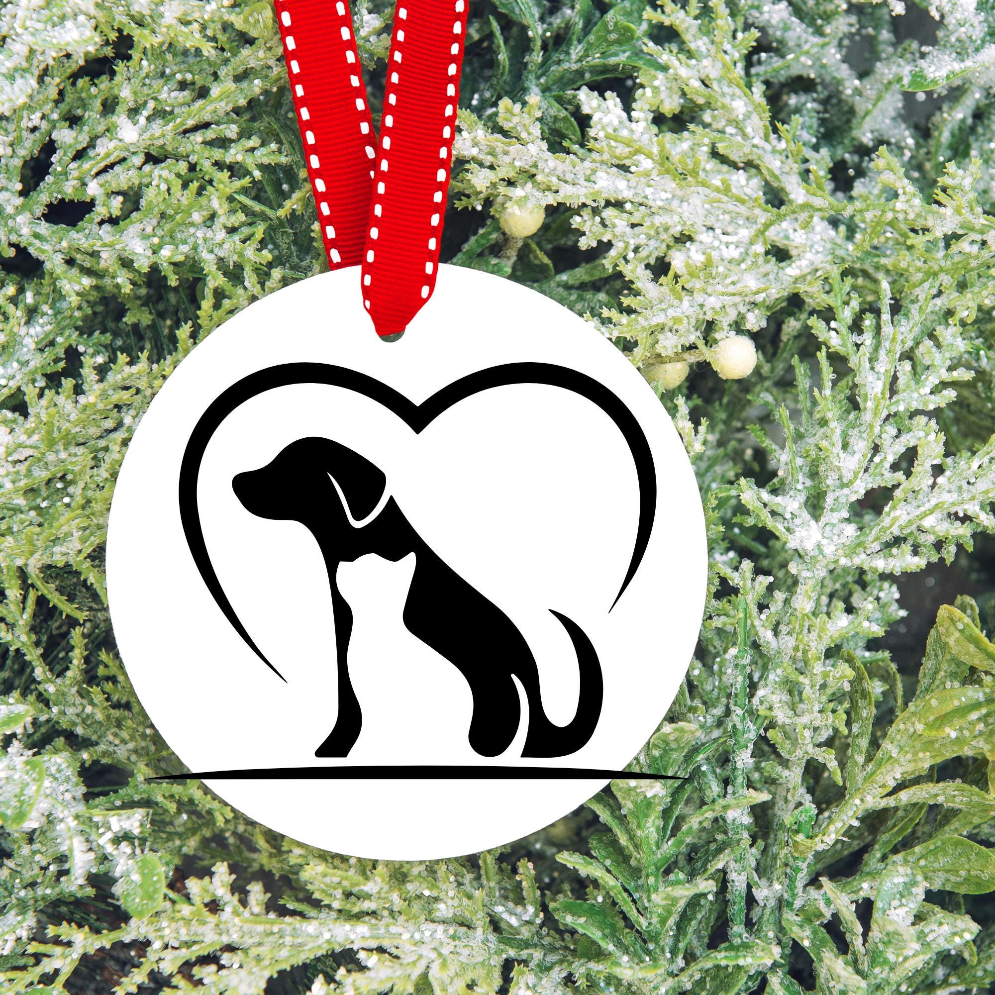 Dog and Cat Silhouette SVG, Dog Cat Outline Png, Dog and Cat Clipart ...