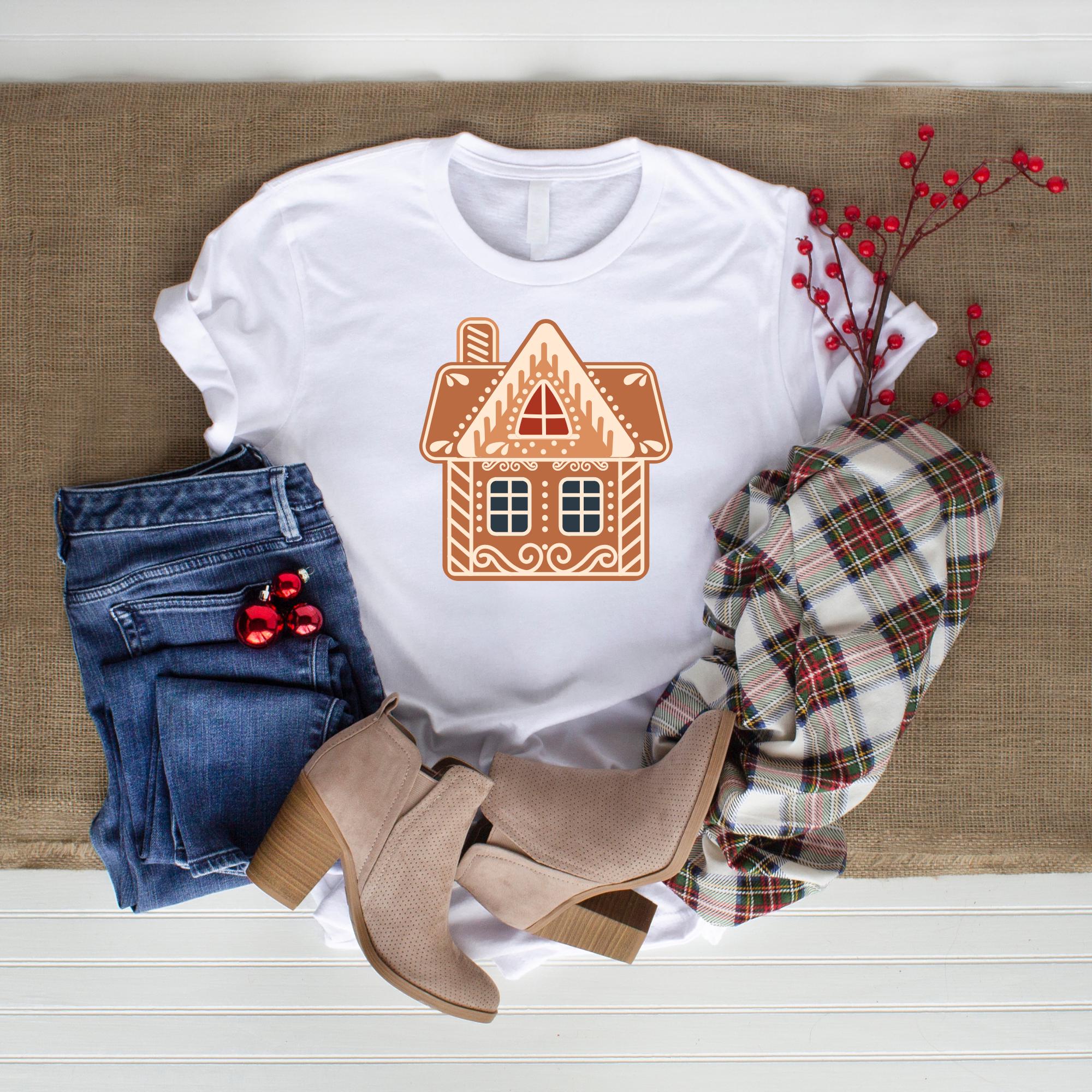 Gingerbread House Svg, Christmas Svg, Gingerbread House Cut File - Etsy