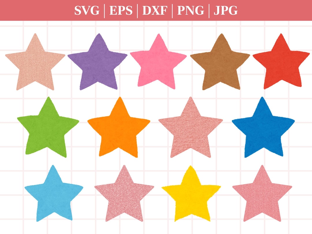 Star SVG Files | Star Outline SVG | Star Cut File | Star Vector Files ...