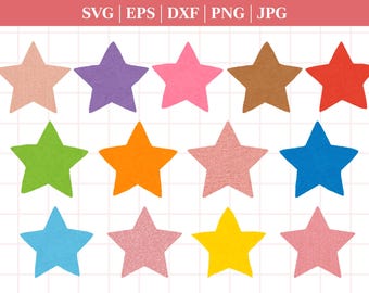 Star SVG Files | Star Outline SVG | Star Cut File | Star Vector Files ...