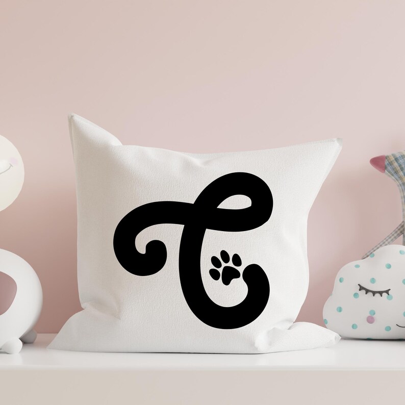 PAW ALPHABET SVG, Paw Font Svg, Paw Letters for Cricut, Pet Font Svg - Etsy