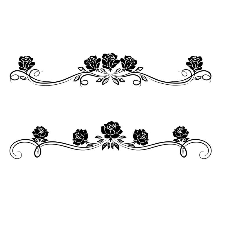 TEXT DIVIDERS SVG, Text Dividers for Cricut , Text Divider Clipart ...