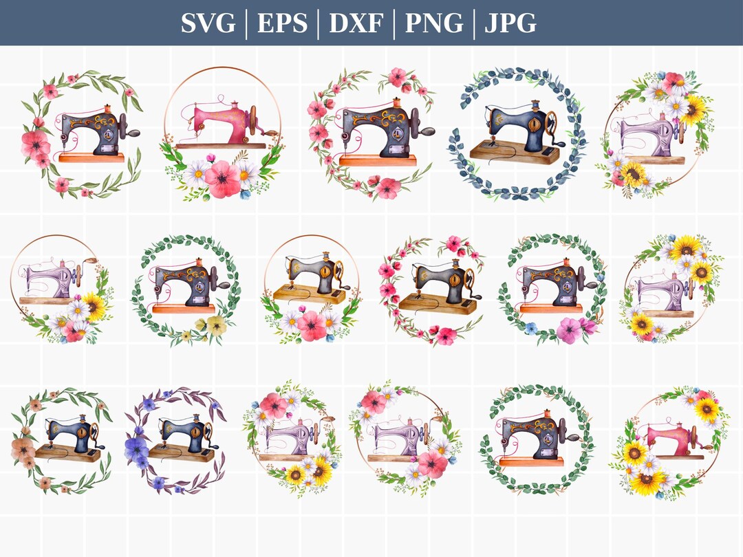 Sewing SVG Bundle / Sewing Machine Svg / Seamstress Svg / Tailor Svg ...