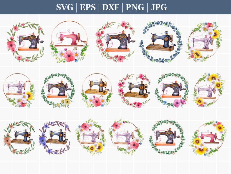 Sewing SVG Bundle / Sewing Machine Svg / Seamstress Svg / Tailor Svg ...