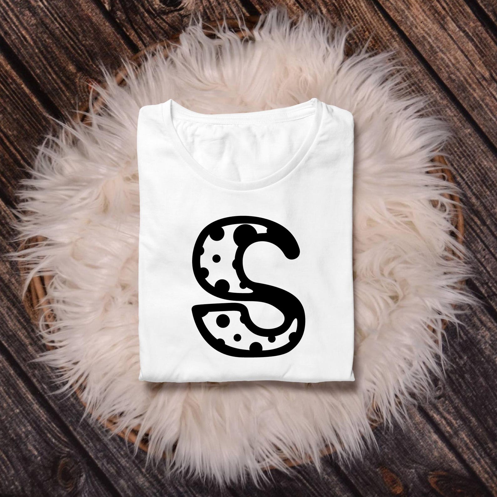 Polka Dot Alphabet Svg, Polka Dot Font, Polka Dot Uppercase Letters ...