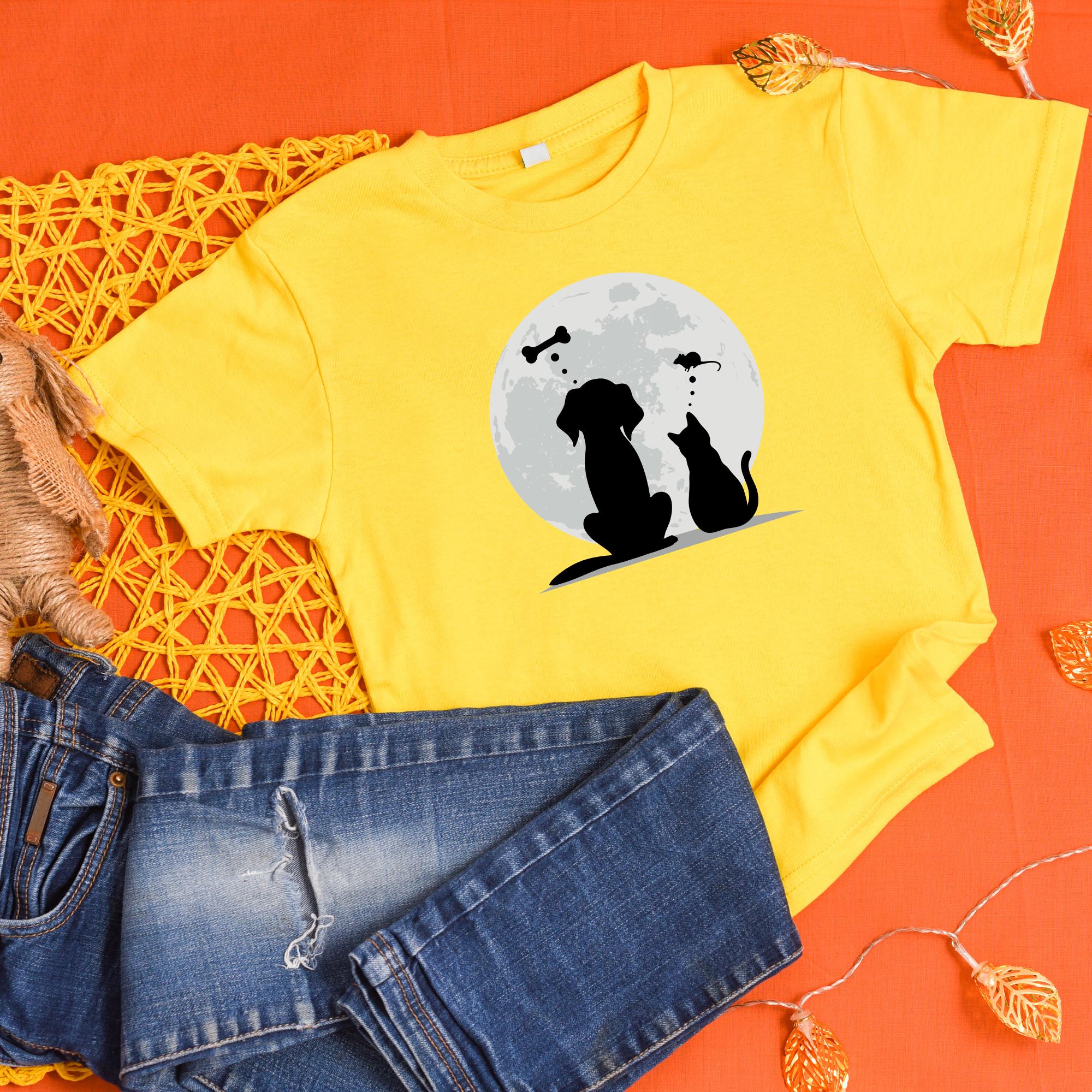 Dog and Cat Silhouette SVG, Dog Cat Outline Png, Dog and Cat Clipart ...