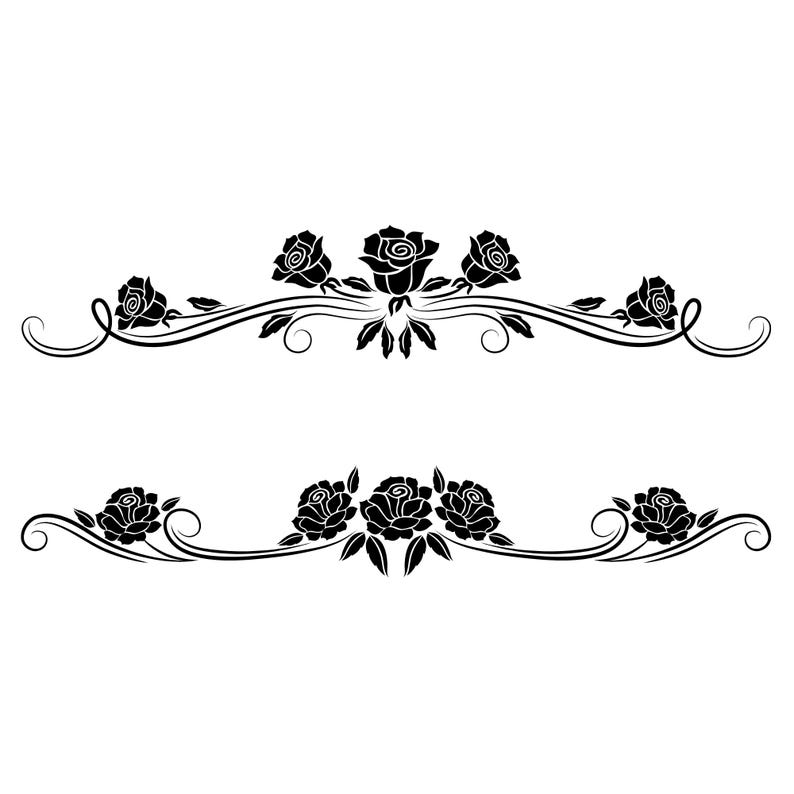 TEXT DIVIDERS SVG, Text Dividers for Cricut , Text Divider Clipart ...